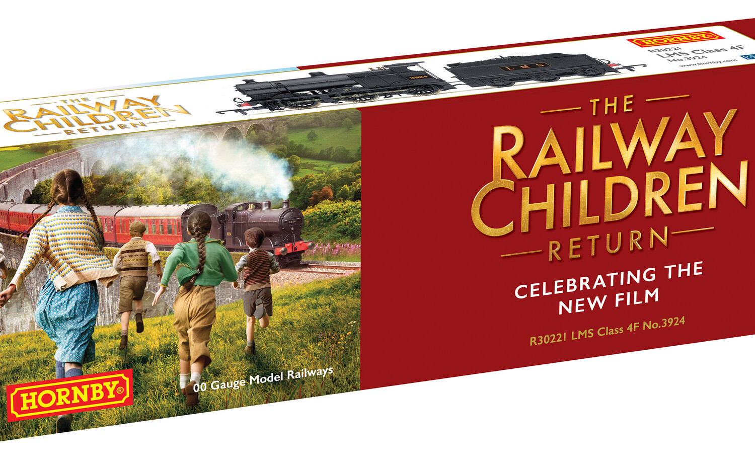 Hornby R30221 LNER LMS Class 4F No 3924 Era 3 "The Railway Children ...
