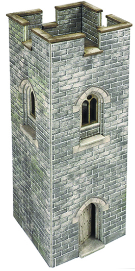 METCALFE PO292 Cardboard Construction Kit "CASTLES - WATCH TOWER" OO ...